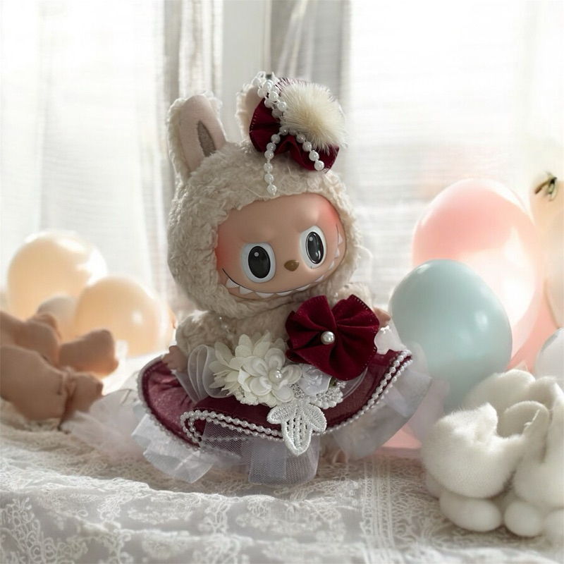 Jual Baju Labubu Princess Collection Lovely Floral Red (Premium ...