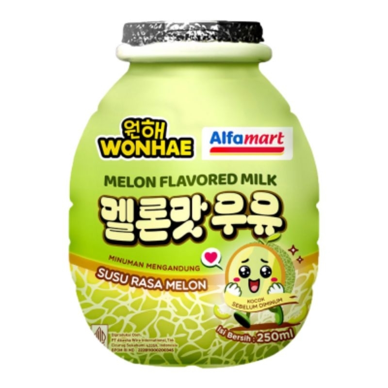 Jual Wonhae Mujigae Melon Flavored Milk Susu Rasa Melon 250ml | Shopee ...