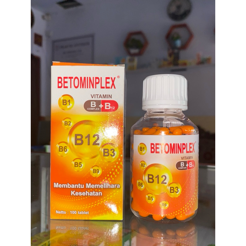 Jual Betominplex 100 tablet - B complex + B12 | Shopee Indonesia