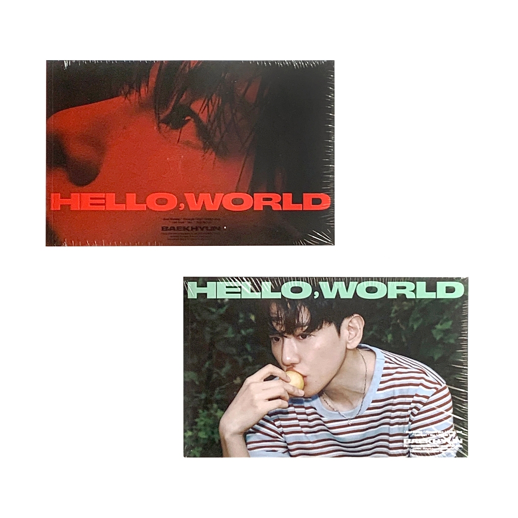 Jual EXO BAEKHYUN - 4th Mini Album [Hello, World] (Photobook Ver.) | Shopee Indonesia