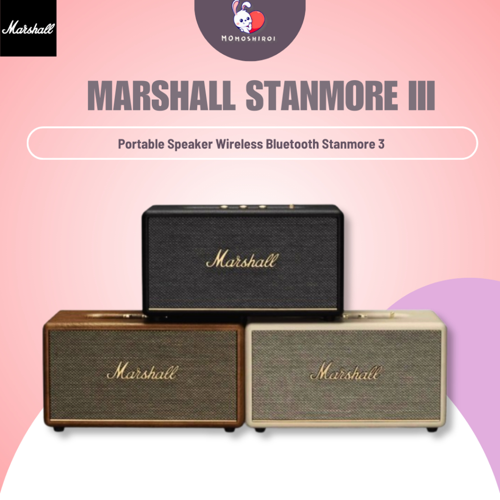 Jual Marshall Stanmore III 3 Bluetooth Wireless Home Speaker Original ...