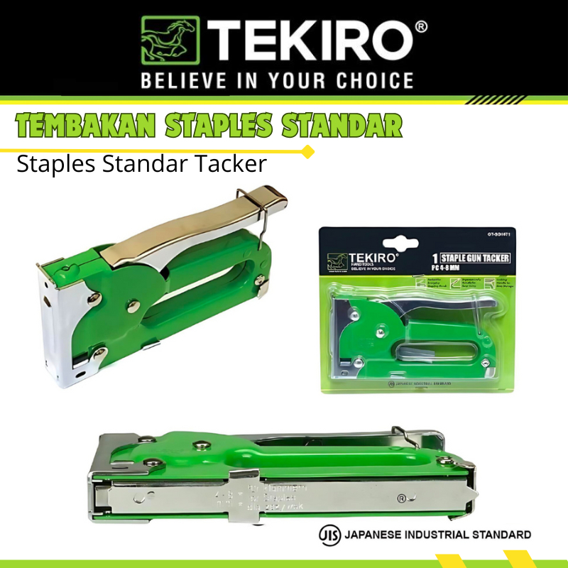 Jual TEKIRO STAPLES TEMBAK 4-8MM GT-SG1671 / STAPLE GUN TACKER 4-8MM ...