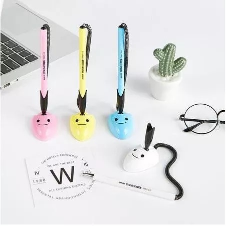Jual Desk Top Gel Pen TB897 / Pulpen Meja Gel Rotasi 360° Hitam By ...