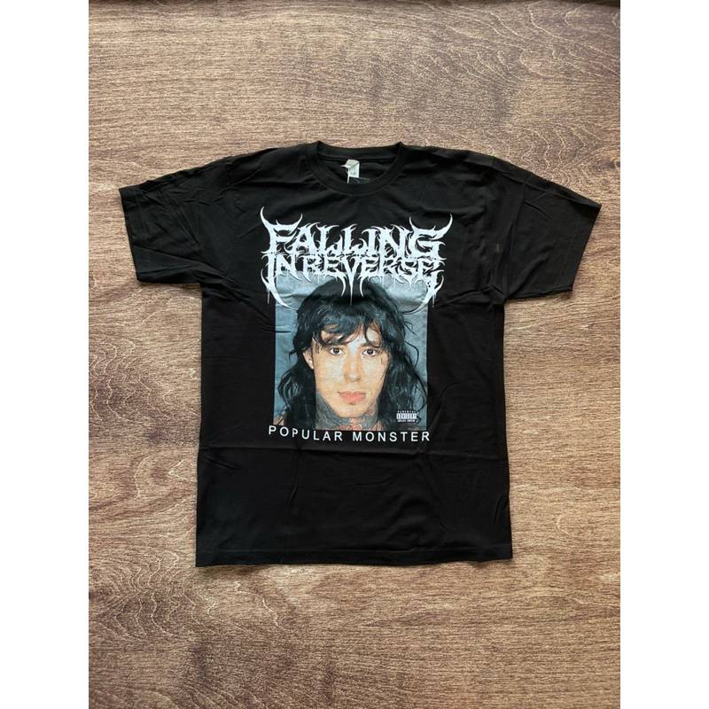 Jual KAOS BAND OFFICIAL FALLING IN REVERSE - POPULAR MONSTER ALBUM ...