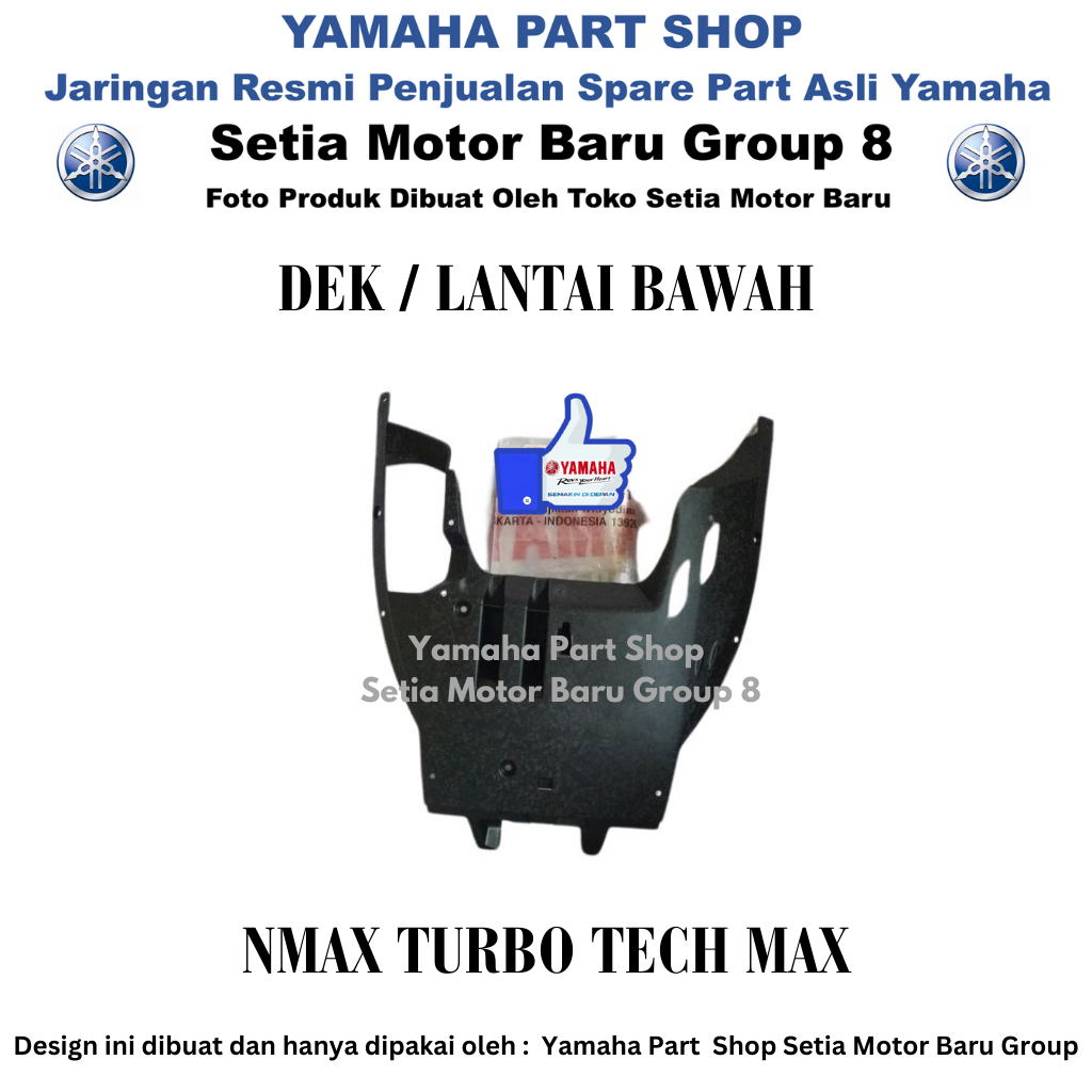 Jual Cover Dek Lantai Bawah Kolong New Nmax N Max Turbo Tech Max Asli ...