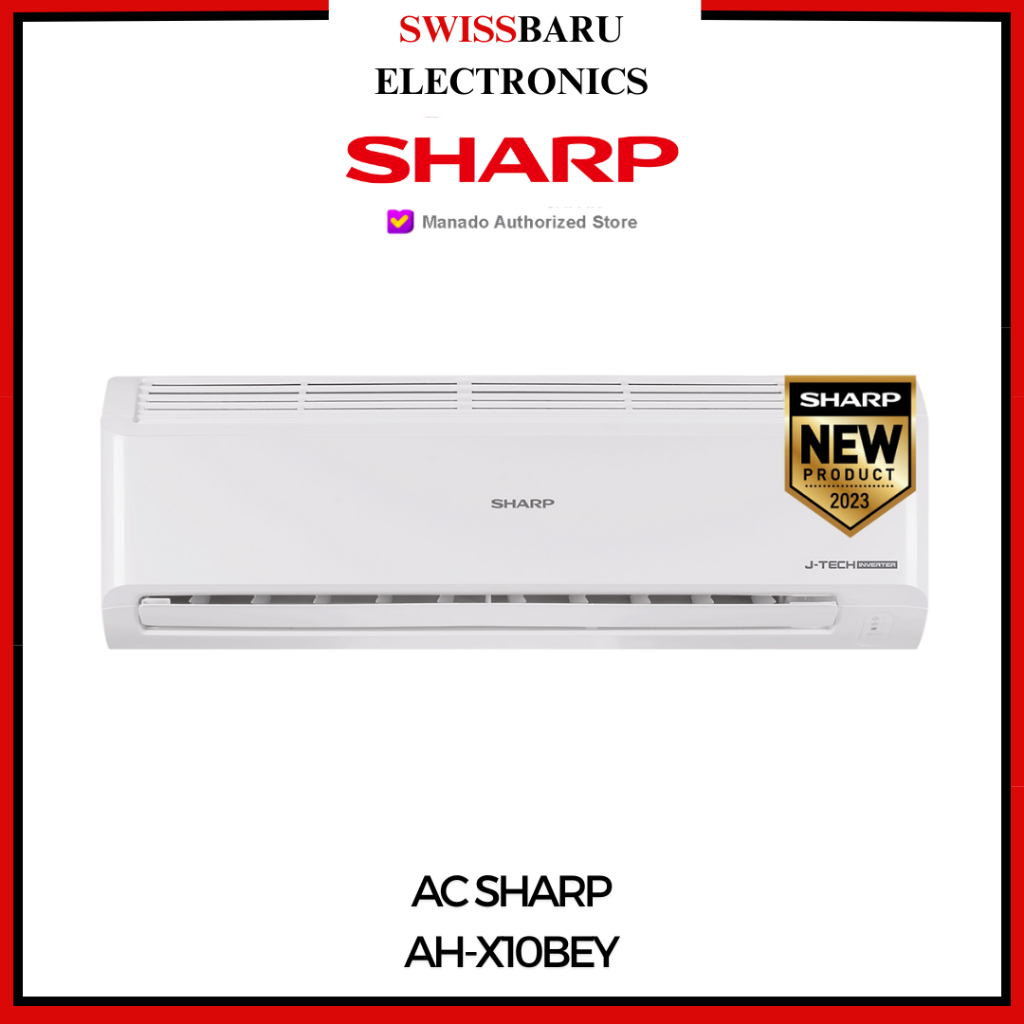 Jual MANADO - AC SHARP AH-X10BEY AC SPLIT 1 PK INVERTER (LENGKAP PASANG) | Shopee Indonesia