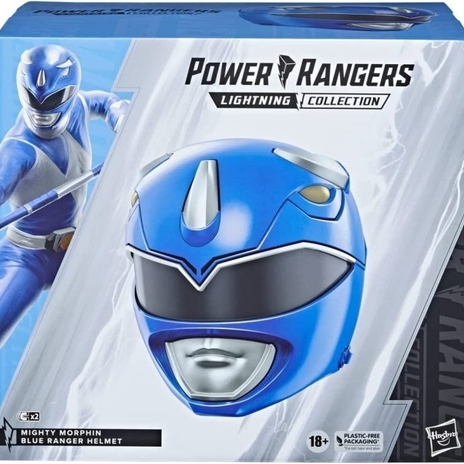 Jual Hasbro Power Rangers Lightning Collection Blue Ranger Helmet | Shopee Indonesia