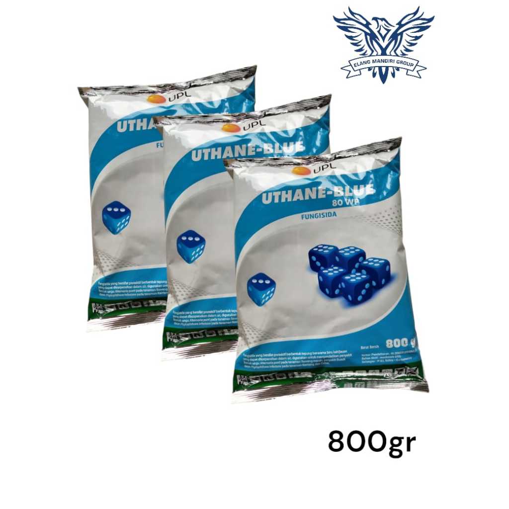 Jual Uthane Blue 80wp 800gr Mankozeb 80% Fungsida Untuk Mengendalikan ...