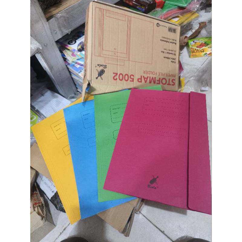 Jual ( DAPAT 5 PCS) STOP MAP BIOLA/MAP KERTAS | Shopee Indonesia