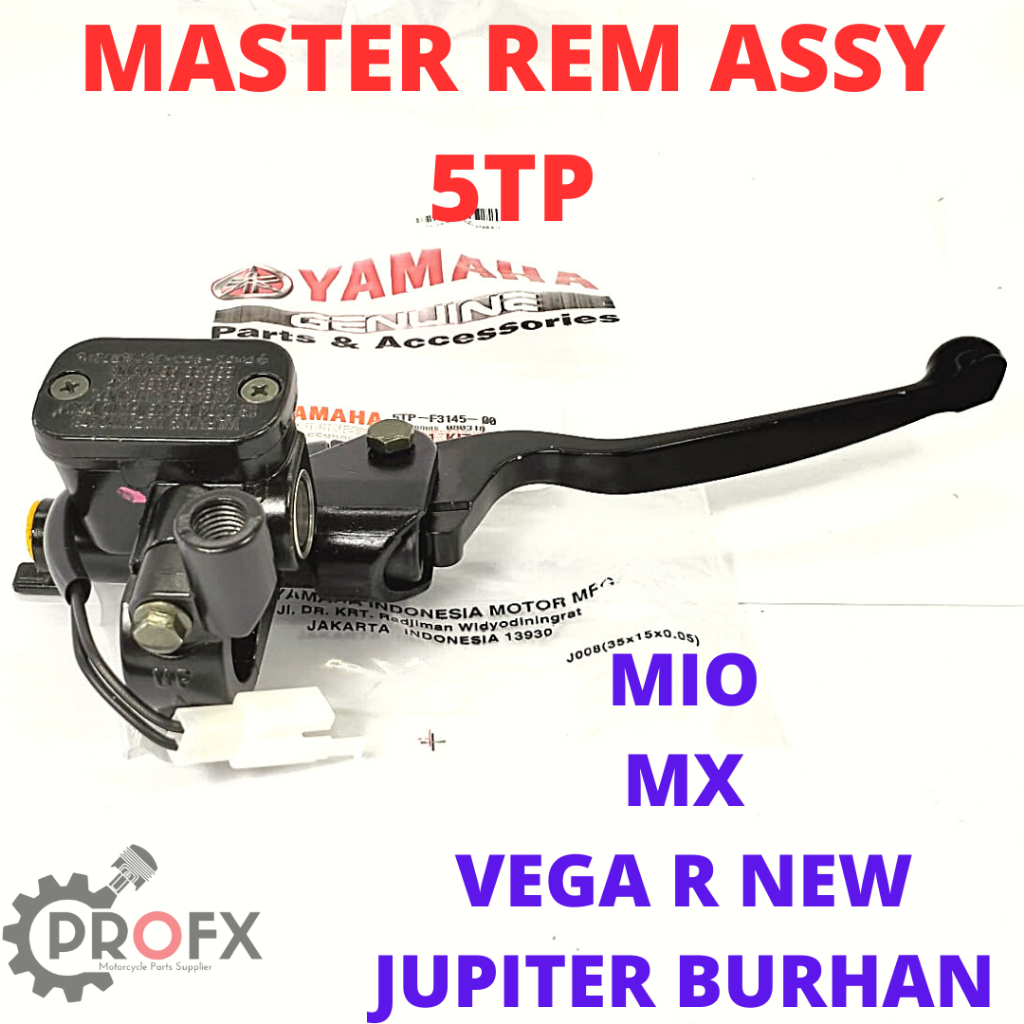 Jual MASTER REM SET ASSY 5TP YAMAHA JUPITER Z NEW, MIO, VEGA R NEW, MX ...