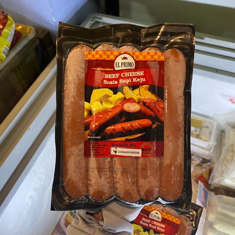 Jual EL PRIMO sosis cheese/keju 500g | Shopee Indonesia