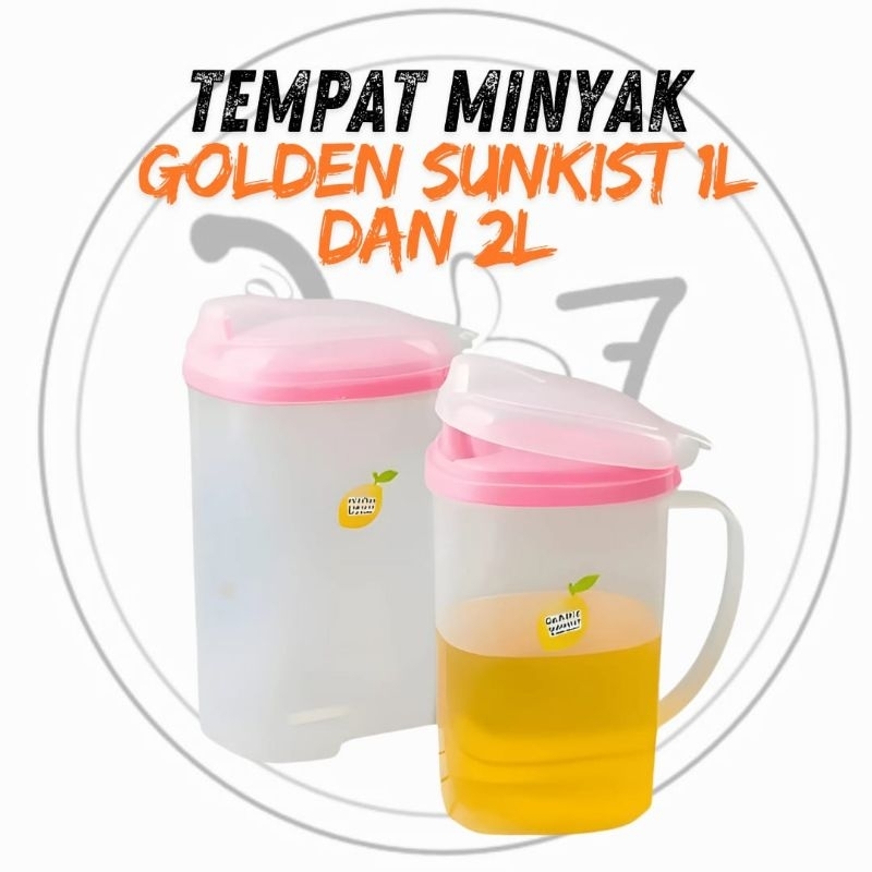 Jual GOLDEN SUNKIST BOTOL MINYAK GORENG 1LITER & 2LITER | BOTOL MINYAK ...