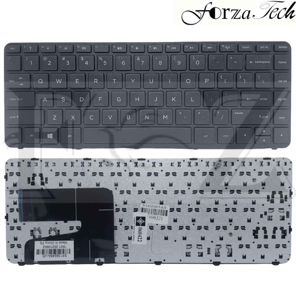 Jual Keyboard Laptop HP TPN-C116 Q131 14-R217TX 14-N TPN-F112 With Frame BERGARANSI NEW | Shopee ...