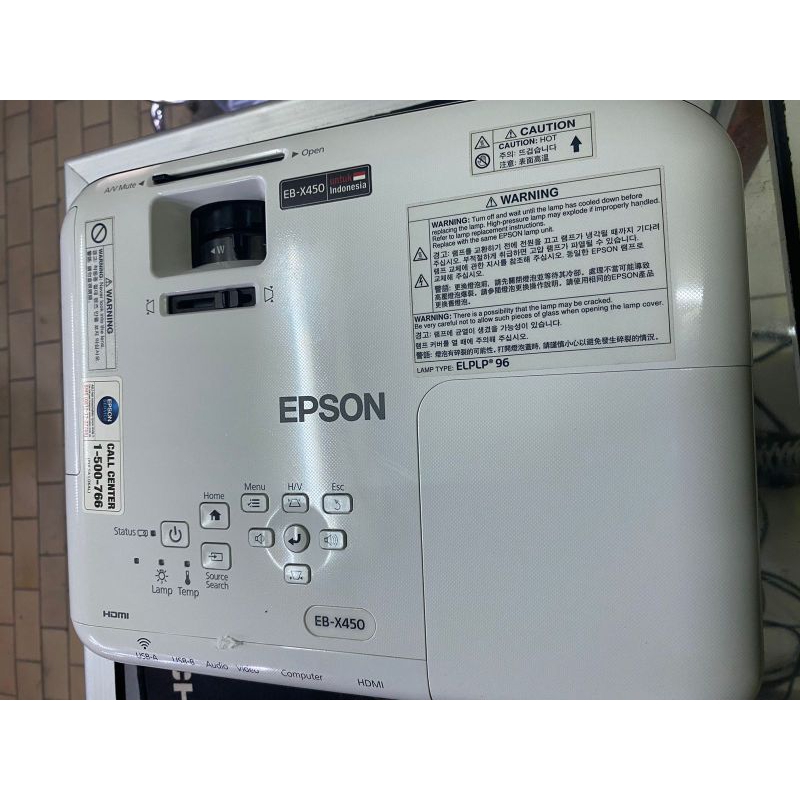 Jual PROYEKTOR EPSON EB X450 SECOND NORMAL | Shopee Indonesia