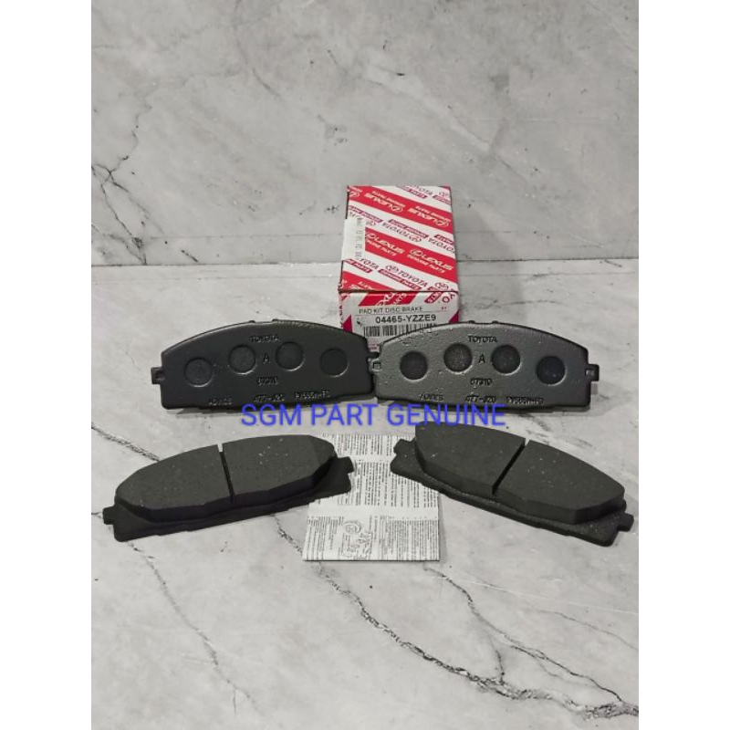 Jual KAMPAS REM,BRAKE PAD FRONT TOYOTA HIACE COMMUTER 1SET GN/TYPE ...