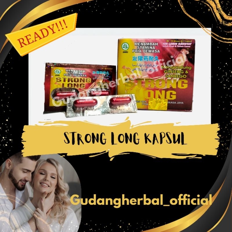 Jual Strong Long Kapsul Original | Shopee Indonesia