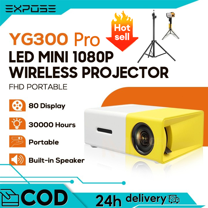 Jual Proyektor mini YG300 Projektor Portable Led Proyektor Home Theater ...