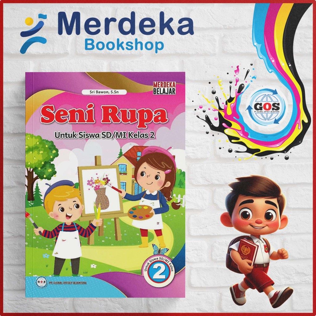Jual Buku Siswa Seni Rupa SD/MI Kelas 2 Kurikulum Merdeka - GOS | Shopee Indonesia