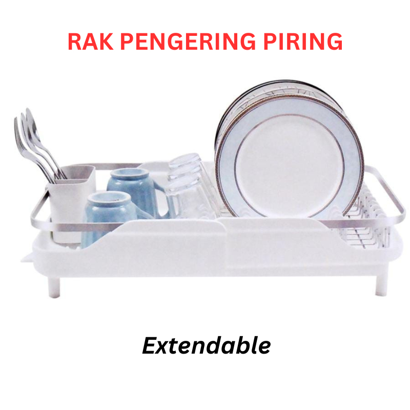 Jual INFORMA Rak Piring Pengering Peniris Piring Alat Makan Bisa Di ...