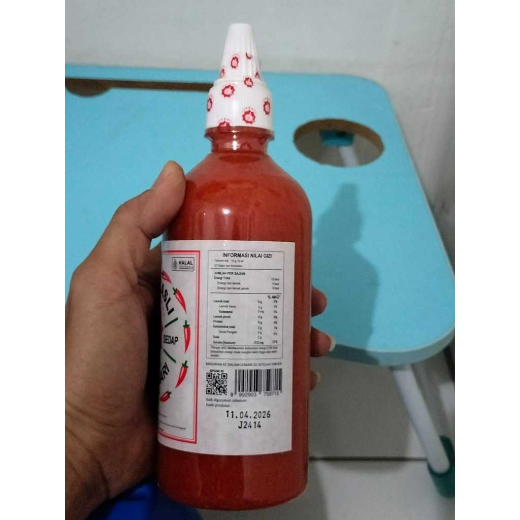 Jual RB Sambal / Original (535ml) / Cap Ibu Jari Jempol / Pedas Asli ...