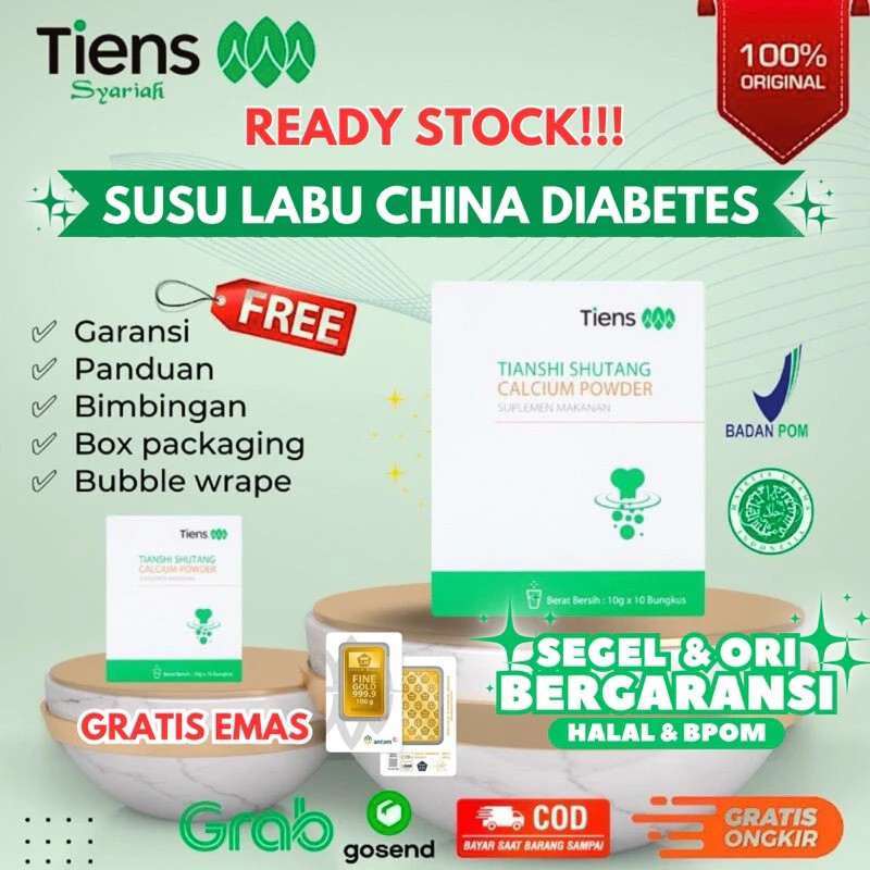Jual OBAT CHINA DIABETES - Susu Labu China Diabetes SHUTANG CALSIUM ...