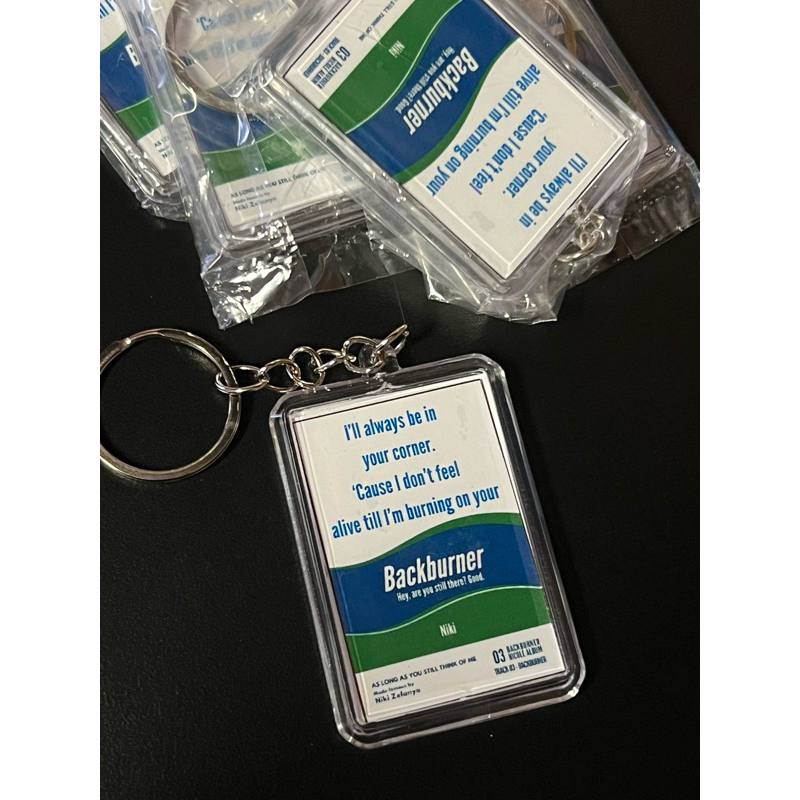Jual backburner niki keychain gantungan kunci | Shopee Indonesia