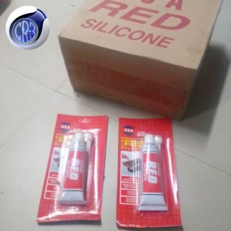 Jual LEM USA RED SILICONE TYPE 650 70 GRAM | Shopee Indonesia