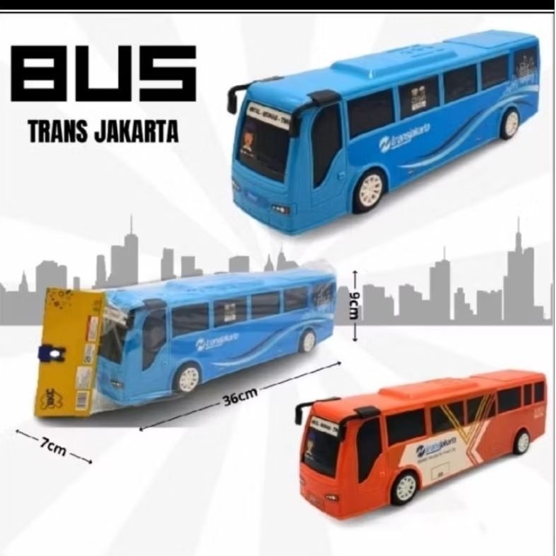 Jual Mobil Busway Transjakarta 37 Cm | Shopee Indonesia