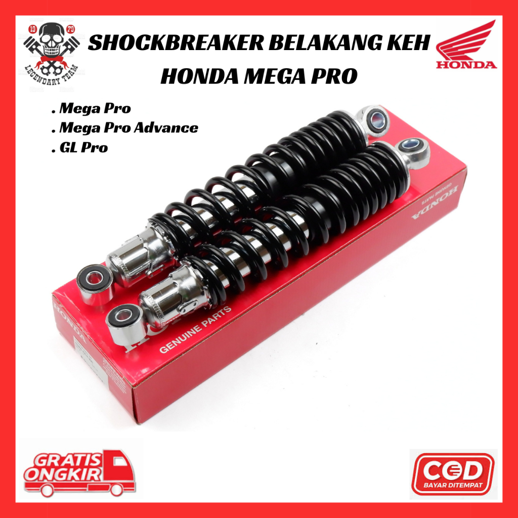 Jual Shockbreaker Belakang Honda Mega Pro - GL Pro / Shok Belakang Mega ...