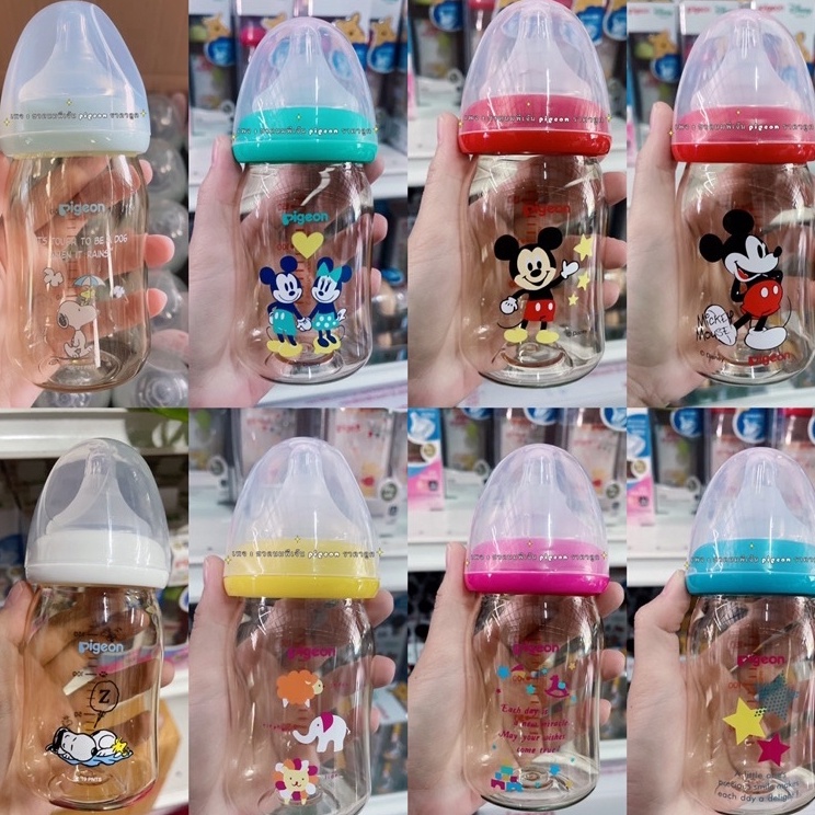 Jual Limited BOTOl SUSU PIGEON WIDE NECK PPSU DISNEY SNOOPY DAN MICKEY 16ML dan 24ML Gratis ...