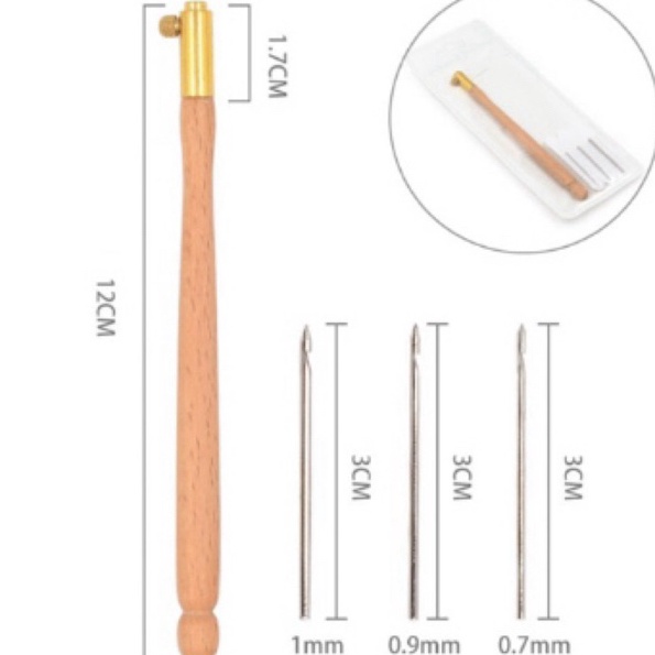 Jual Serba Ada Tambour Needle set Alat Payet Sulam India rajut Bordir ...