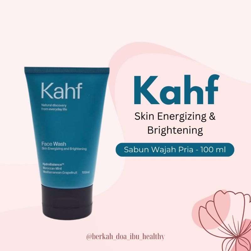 Jual Kahf Skin Energizing and Brightening Face Wash 100 ml - Sabun ...