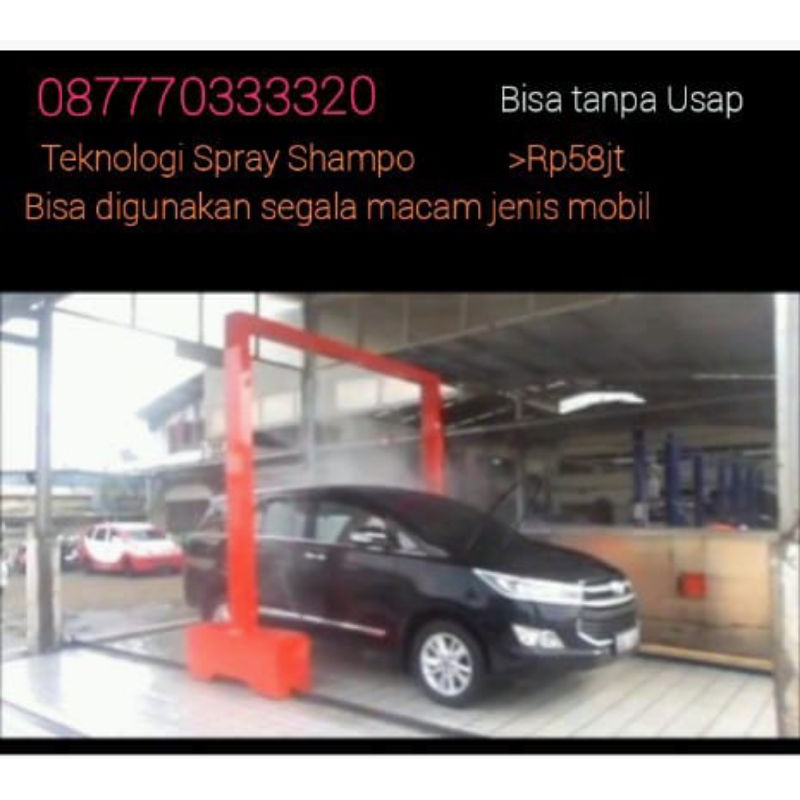 Jual mesin cuci mobil otomatis dengan tanpa usapan, 3500watt | Shopee ...