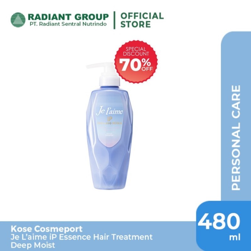Jual Kose Cosmeport Je Laime iP Essense Hair Treatment Deep Moist - 480ml | Shopee Indonesia