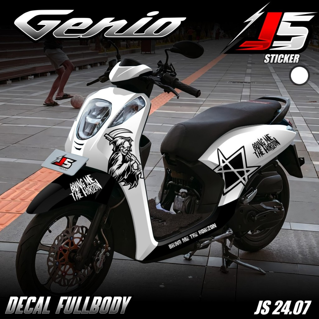 Jual (COD) TERBARU Sticker Decal Full Body Motor Honda Genio 2019 2020 ...
