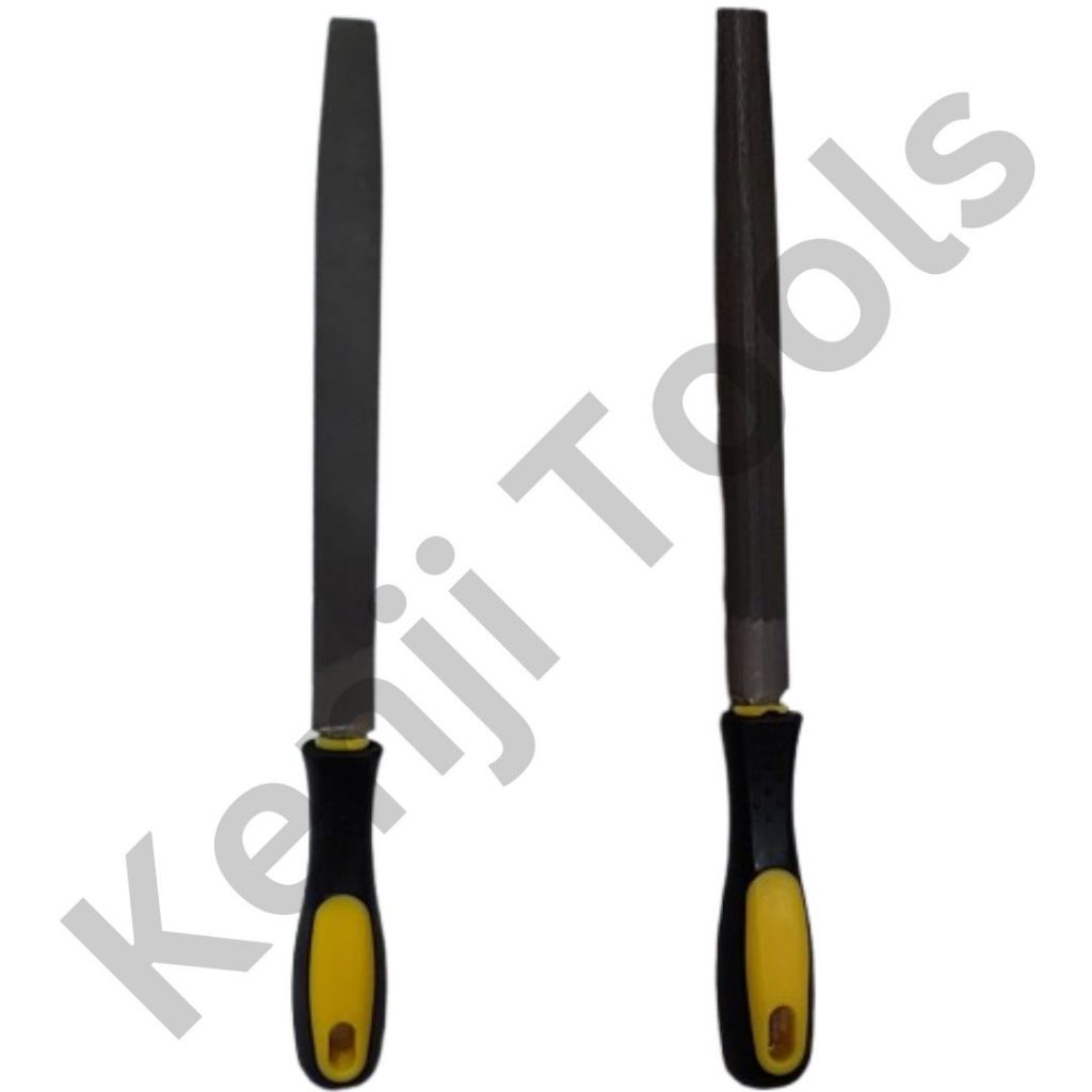 Jual Kikir Besi 8" Inch (20 cm) Gagang Karet Kikir Flat Gepeng Kikir 1/ ...