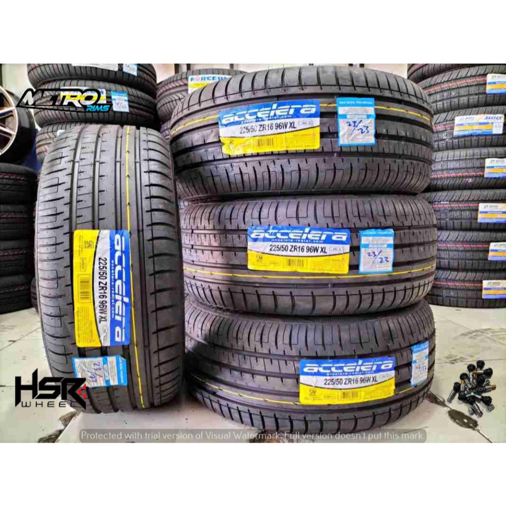 Jual ban tubeless mobil tapak lebar ring 16 225/50 merk accelera PHI-R ukuran 225 50 r16 mobil ...