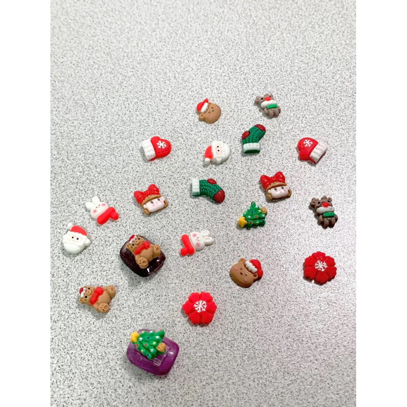 Jual ACCESSORIES CHRISTMAS FOR NAIL MIX HIASAN KUKU NATAL | Shopee ...