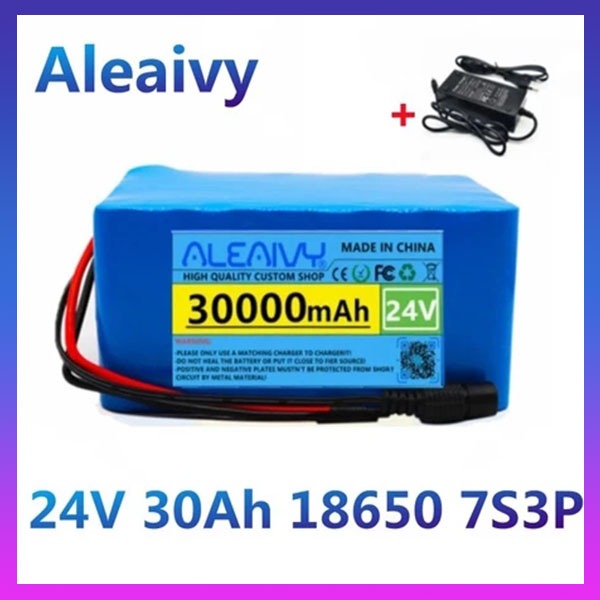Jual 18650 Baterai Lithium Ion 29.4V Sepeda Listrik 24V 30Ah Baterai ...