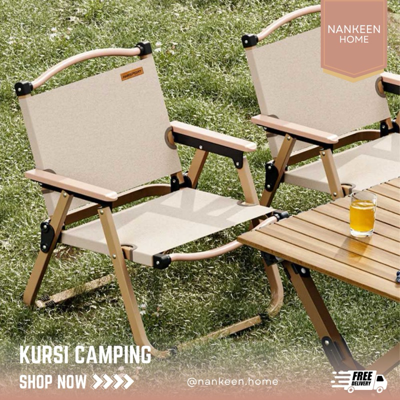 Jual nankeen - Kursi Camping/Kursi Piknik/Kursi Lipat/Portable Foldable Chair Oxford/Kursi ...