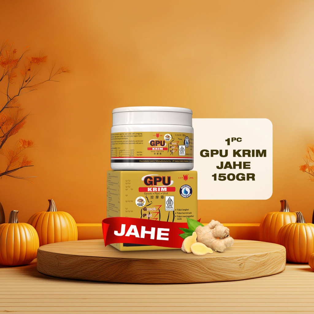 Jual Cap Lang GPU KRIM JAHE 150 G | Shopee Indonesia