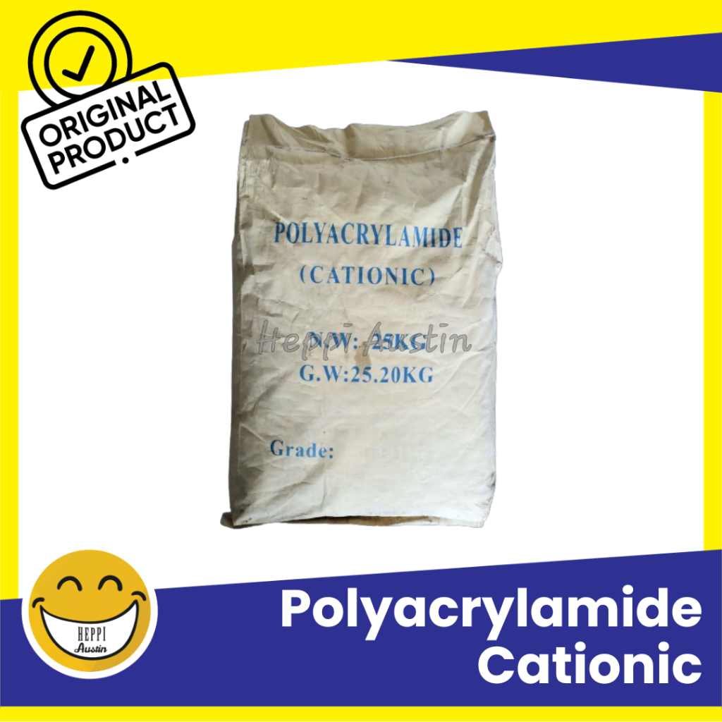 Jual Polimer Kation Flokulan Cationic Polymer Cationic Flocculant 1KG ...