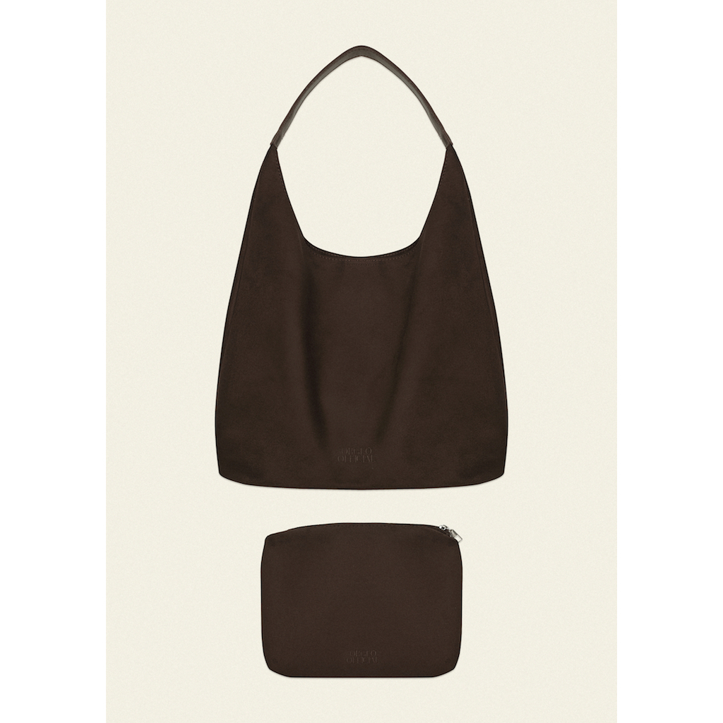 Jual Suede Tote Bag + Pouch | ALL-ROUNDER COLLECTION | Shopee Indonesia
