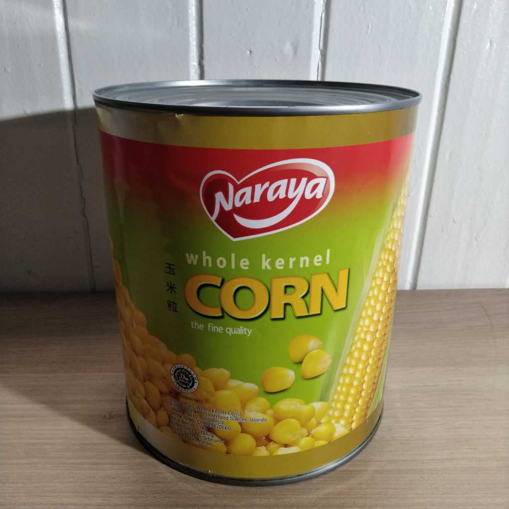 Jual Naraya Jagung Kaleng / Whole Kernel Cron 3 kg (ONLY INSTANT) | Shopee Indonesia