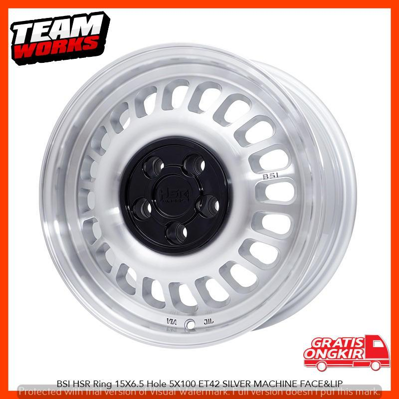 Jual VELG MOBIL RACING RING 15 HSR BSI LUBANG BAUD 5X100 UNTUK ALTIS ...
