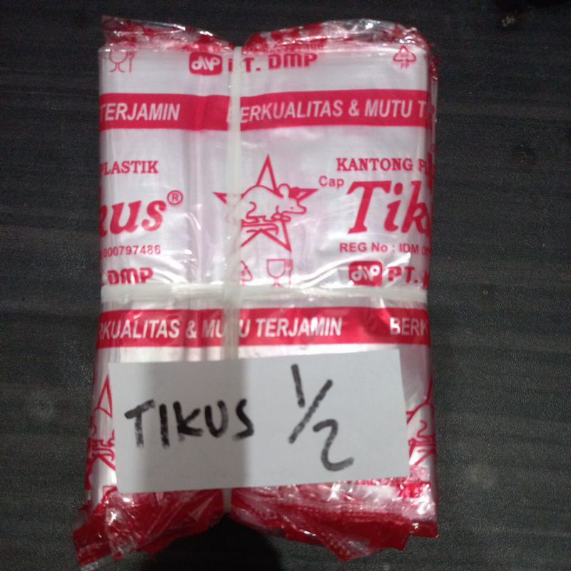 Jual platik pp tikus 1/2 kg _ 1 ikat isi 5 pack | Shopee Indonesia
