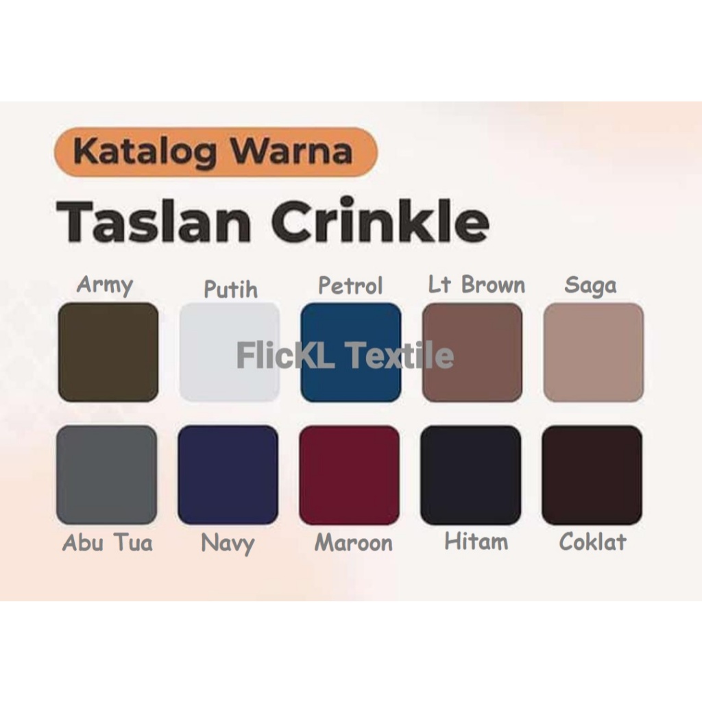 Jual Kain Taslan Kringkel Kain Parasut Taslan Kusut Bahan Taslan ...