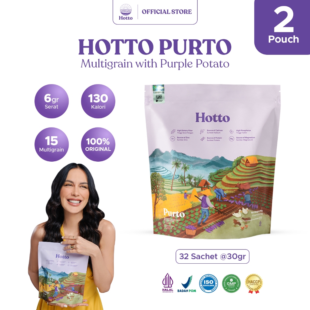 Jual Hotto Purto Official Shop | Minuman Diet, Oatmeal, Sereal - 2 ...