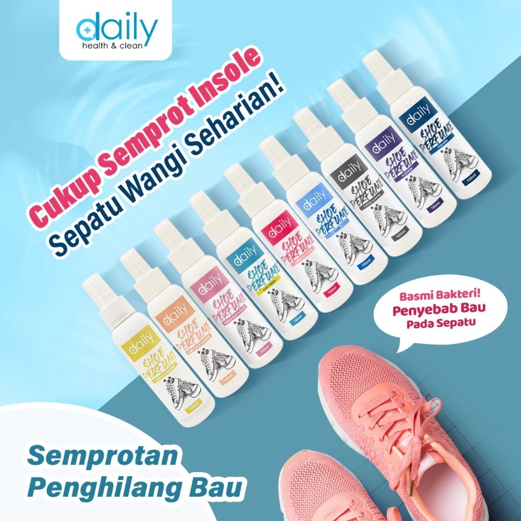 Jual Shoe Parfume Parfum Sepatu Anti Bakteri Wangi Segar Penghilang Bau ...