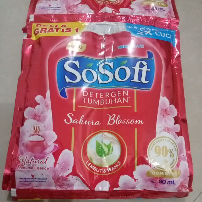 Jual [Wings] So Soft Sakura Blossom Renceng (16 sachet) | Shopee Indonesia